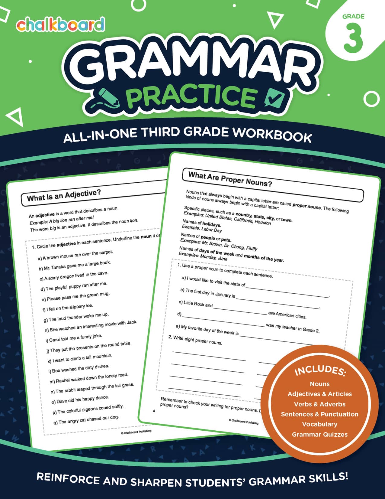 Grammar Practice Third Grade EBook