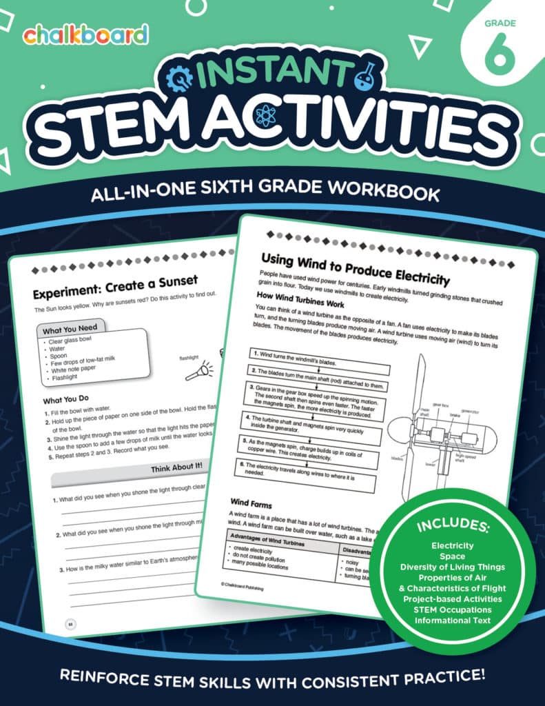 Instant STEM Activities Sixth Grade eBook