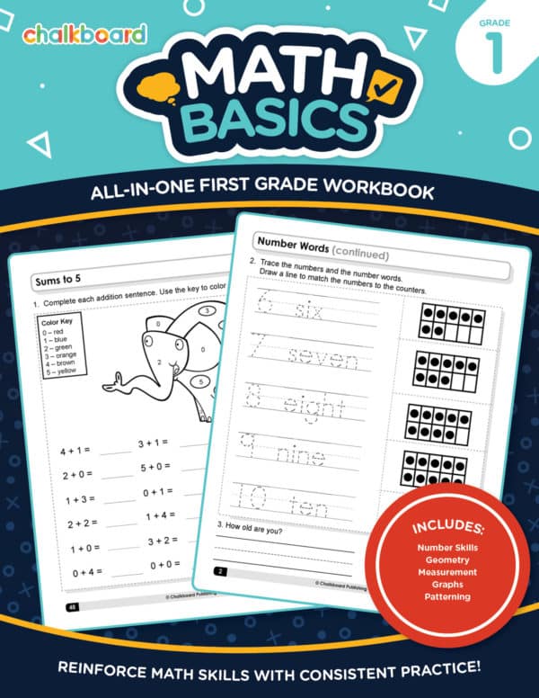 Math Basics First Grade eBook