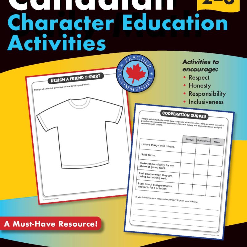Canadian Character Education Grades 2-3 Workbook