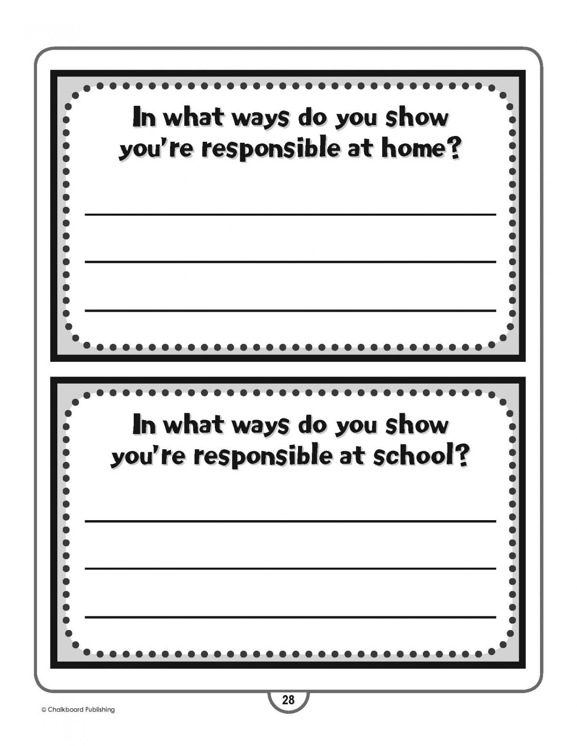 Canadian Character Education Grades 2-3 Workbook