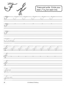 Canadian Daily Cursive Writing Practice Workbook