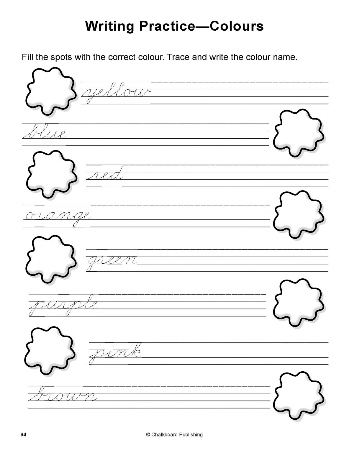 Canadian Daily Cursive Writing Practice Workbook