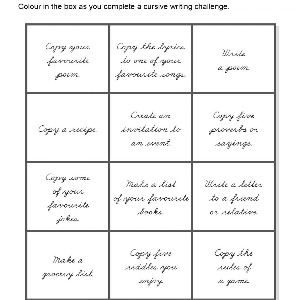 Canadian Daily Cursive Writing Practice Workbook