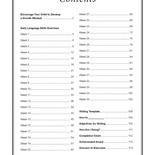 Canadian Daily Language Skills Grade 2 Workbook