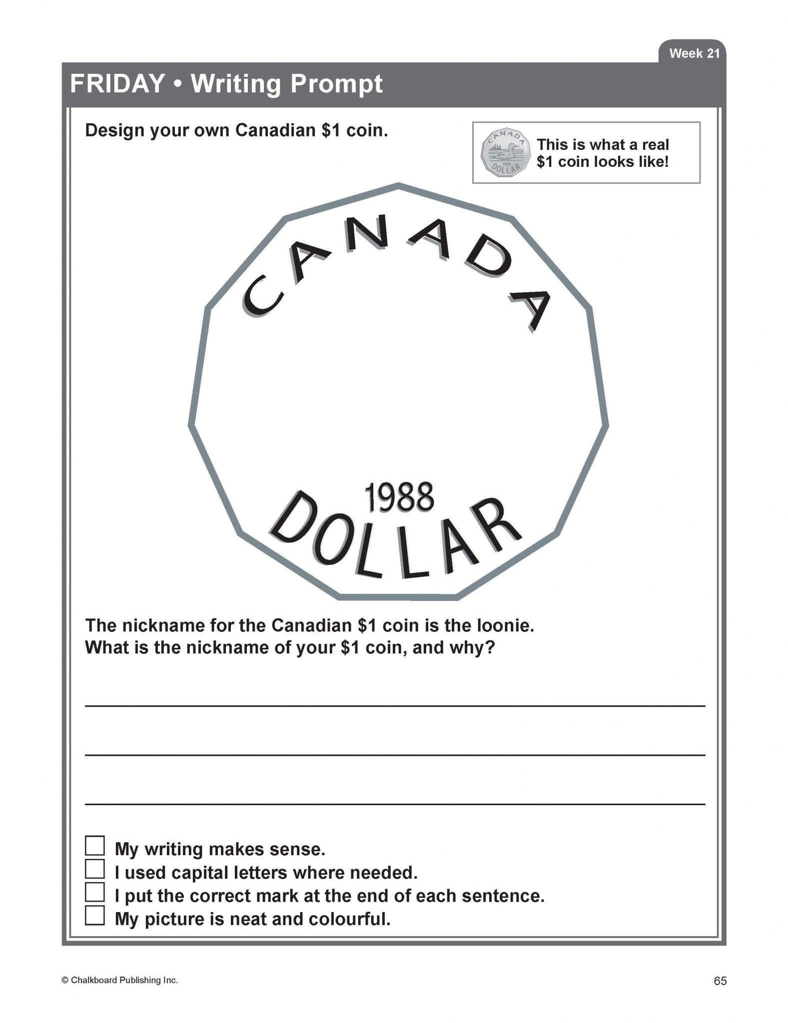 Canadian Daily Language Skills Grade 2 Workbook