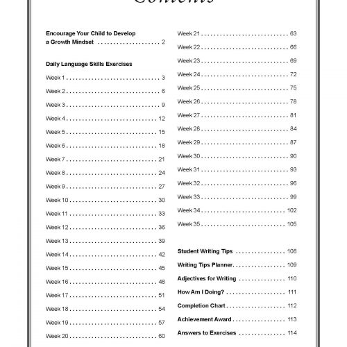 Canadian Daily Language Skills Grade 4 Workbook