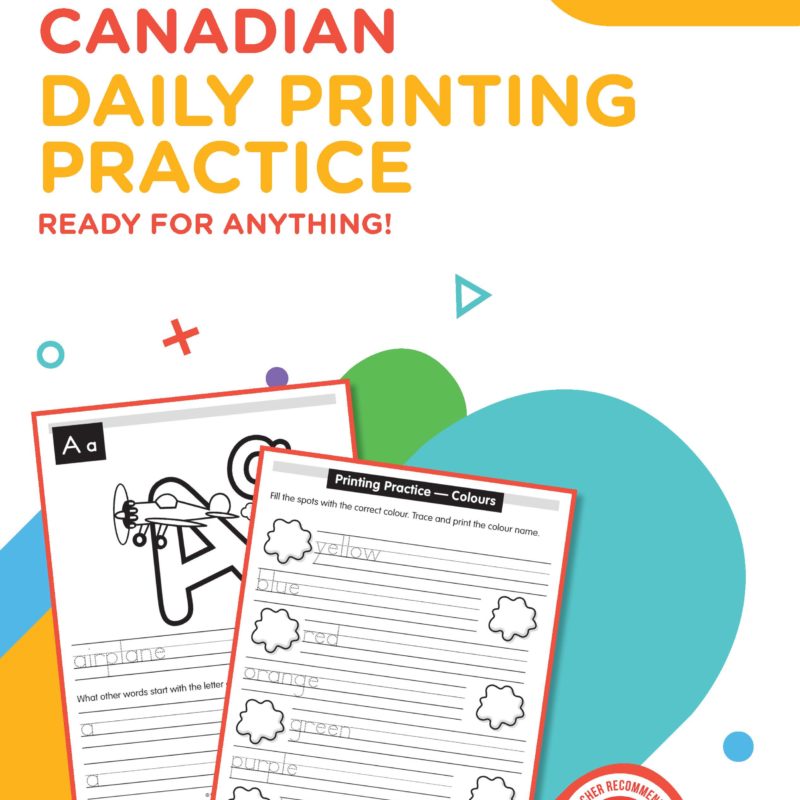 Daily Printing Practice Workbook