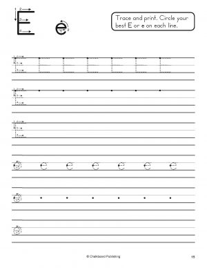 Daily Printing Practice Workbook