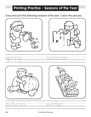 Daily Printing Practice Workbook