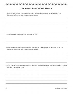 Canadian Daily Reading Comprehension Grade 4 Workbook
