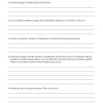 Canadian Daily Reading Comprehension Grade 5 Workbook