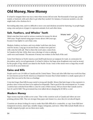 Canadian Daily Reading Comprehension Grade 6 Workbook