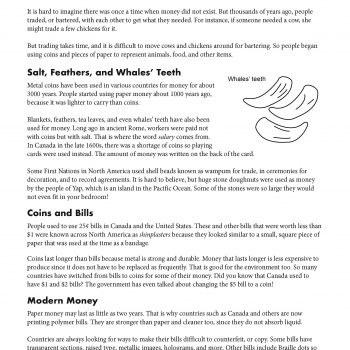 Canadian Daily Reading Comprehension Grade 6 Workbook