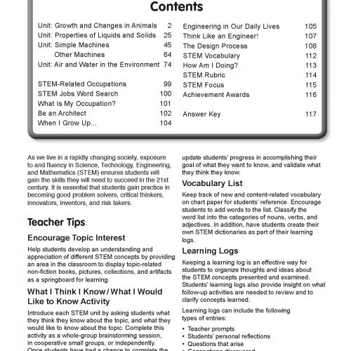 Grade 2 STEM Workbook