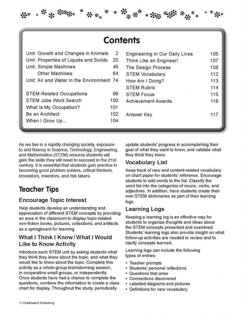 Grade 2 STEM Workbook