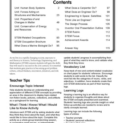 Grade 5 STEM Workbook