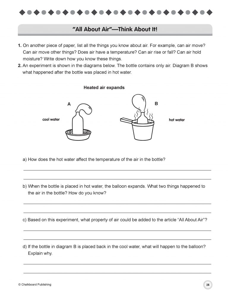 Grade 6 STEM Workbook