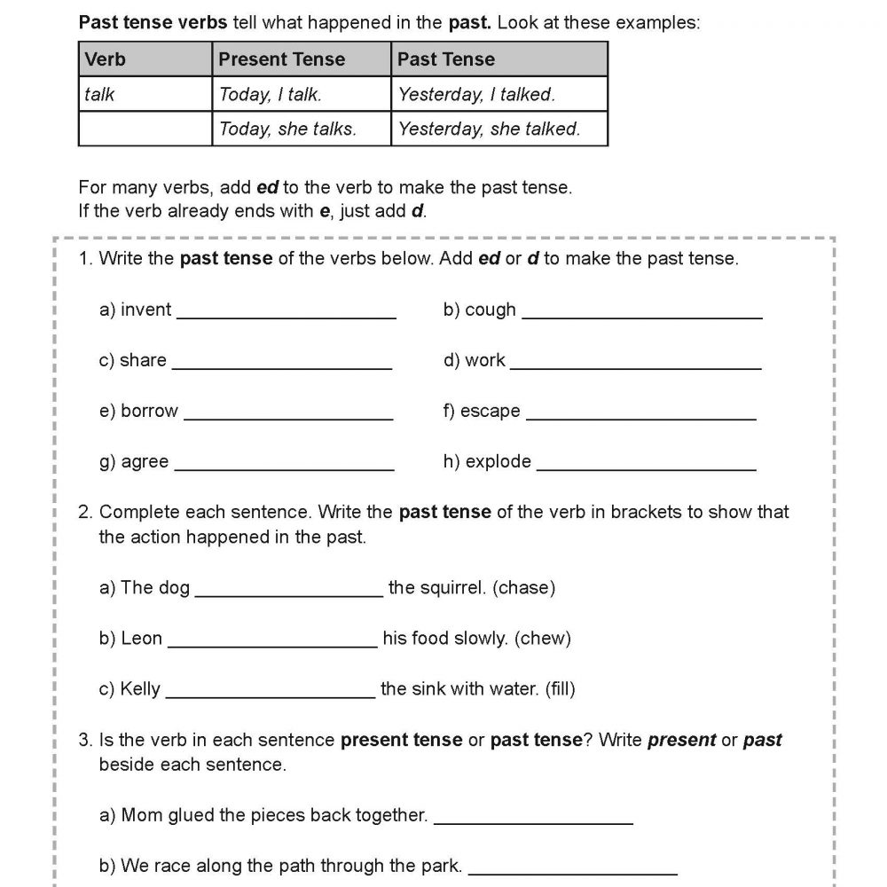 Canadian Grammar Practice Grade 3 Workbook