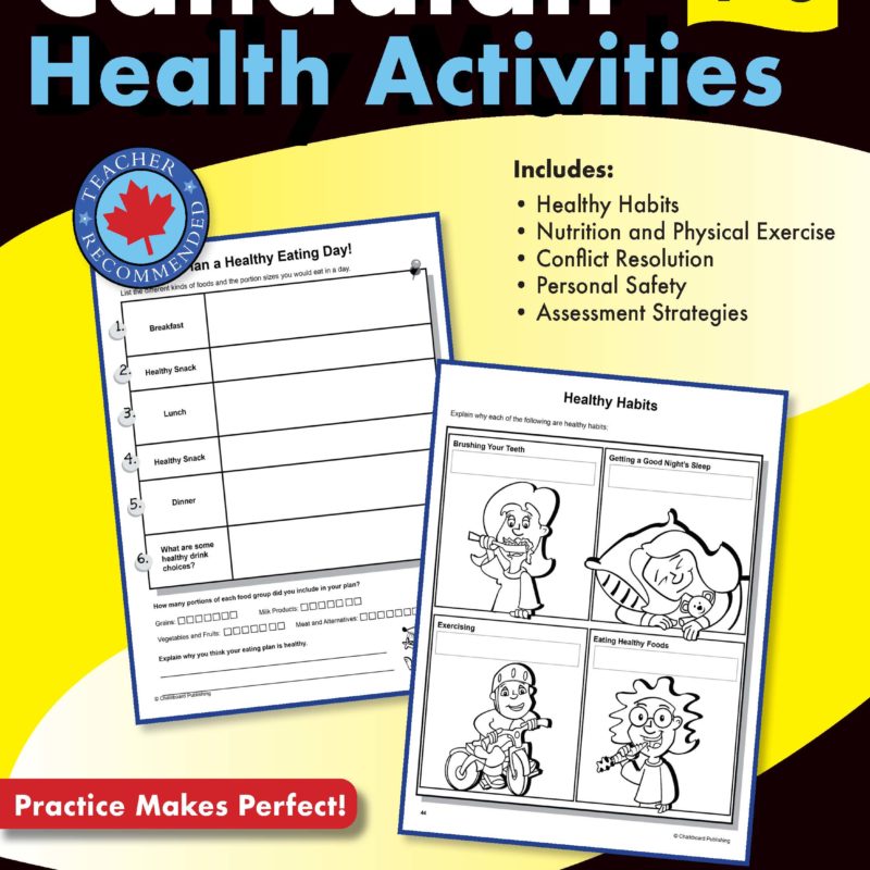 Canadian Health Activities Grades 1-3 - eBook - Chalkboard Publishing