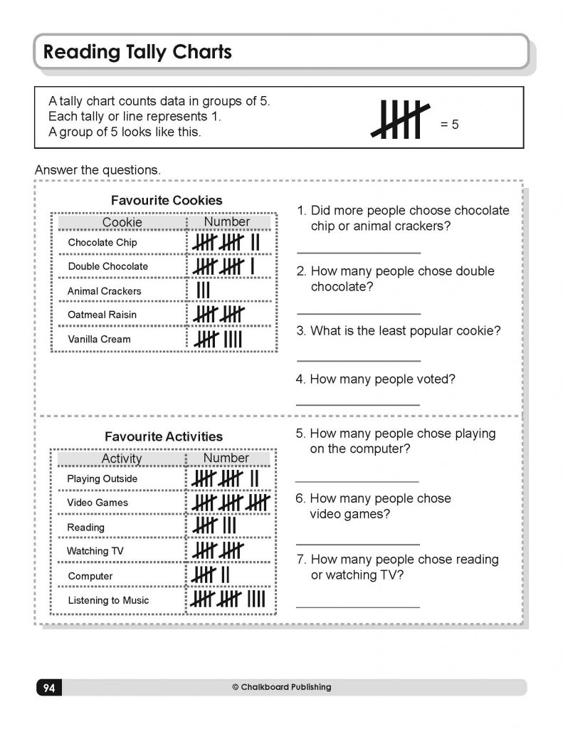 Canadian Math Basics Grade 3 Workbook