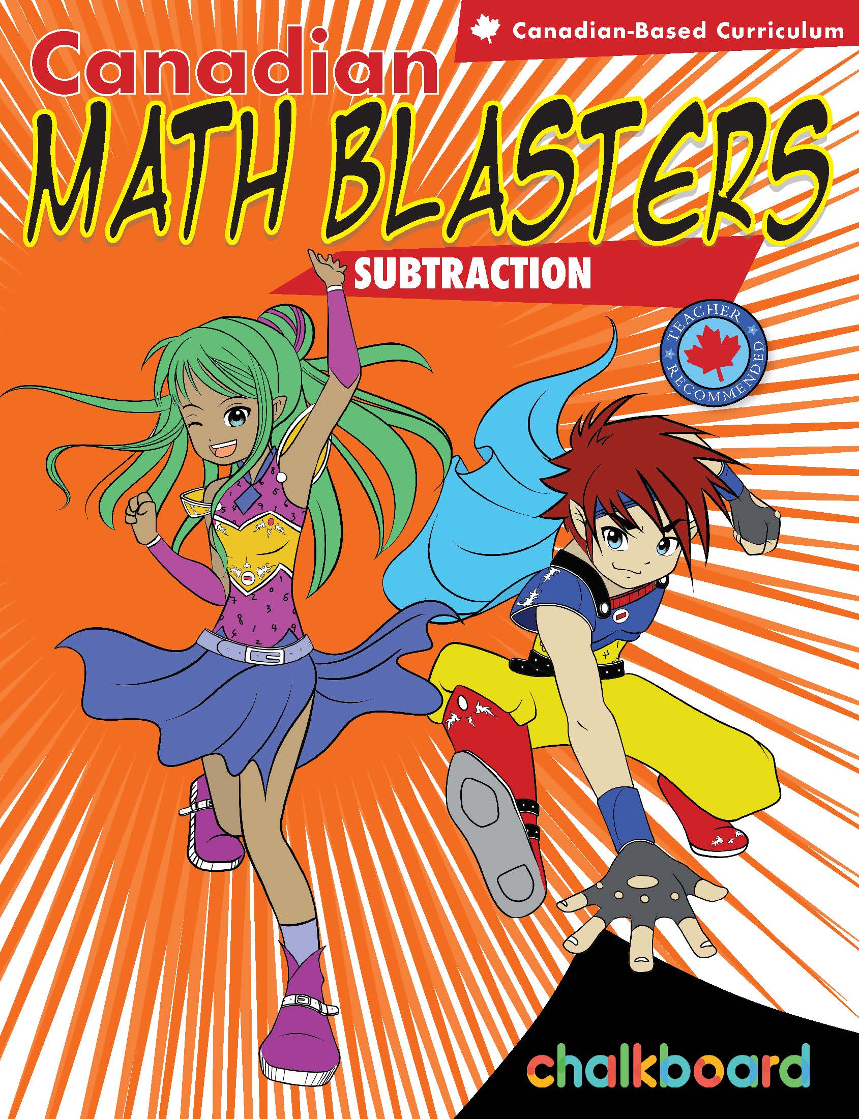 Canadian Math Blasters Subtraction EBook Chalkboard Publishing