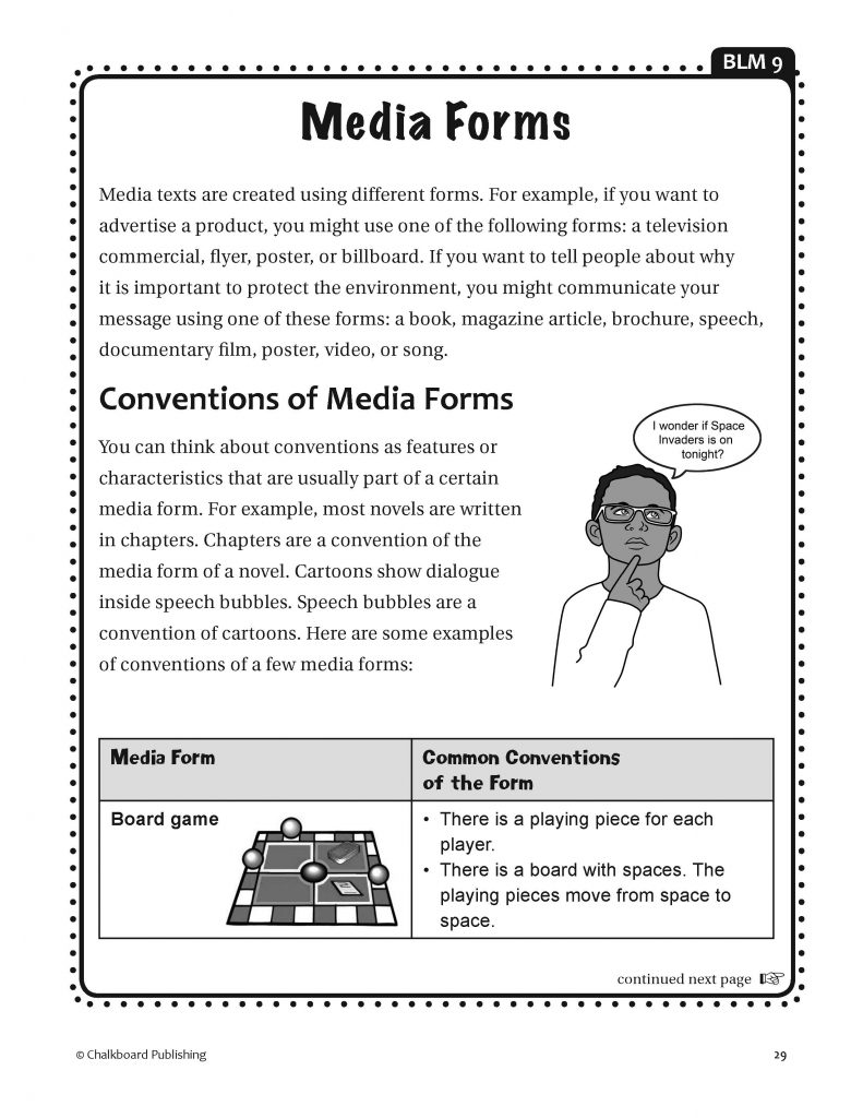 Canadian Media Literacy Activities Grades 4-6 - eBook - Chalkboard ...