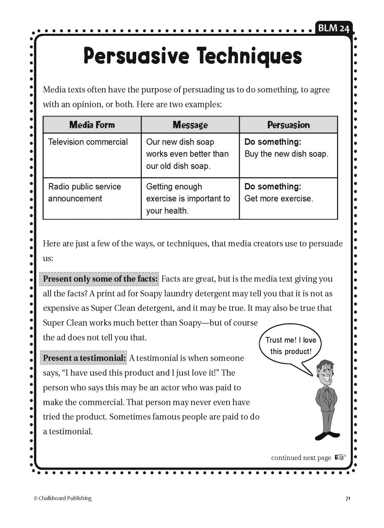 Canadian Media Literacy Activities Grades 4-6 - eBook - Chalkboard ...