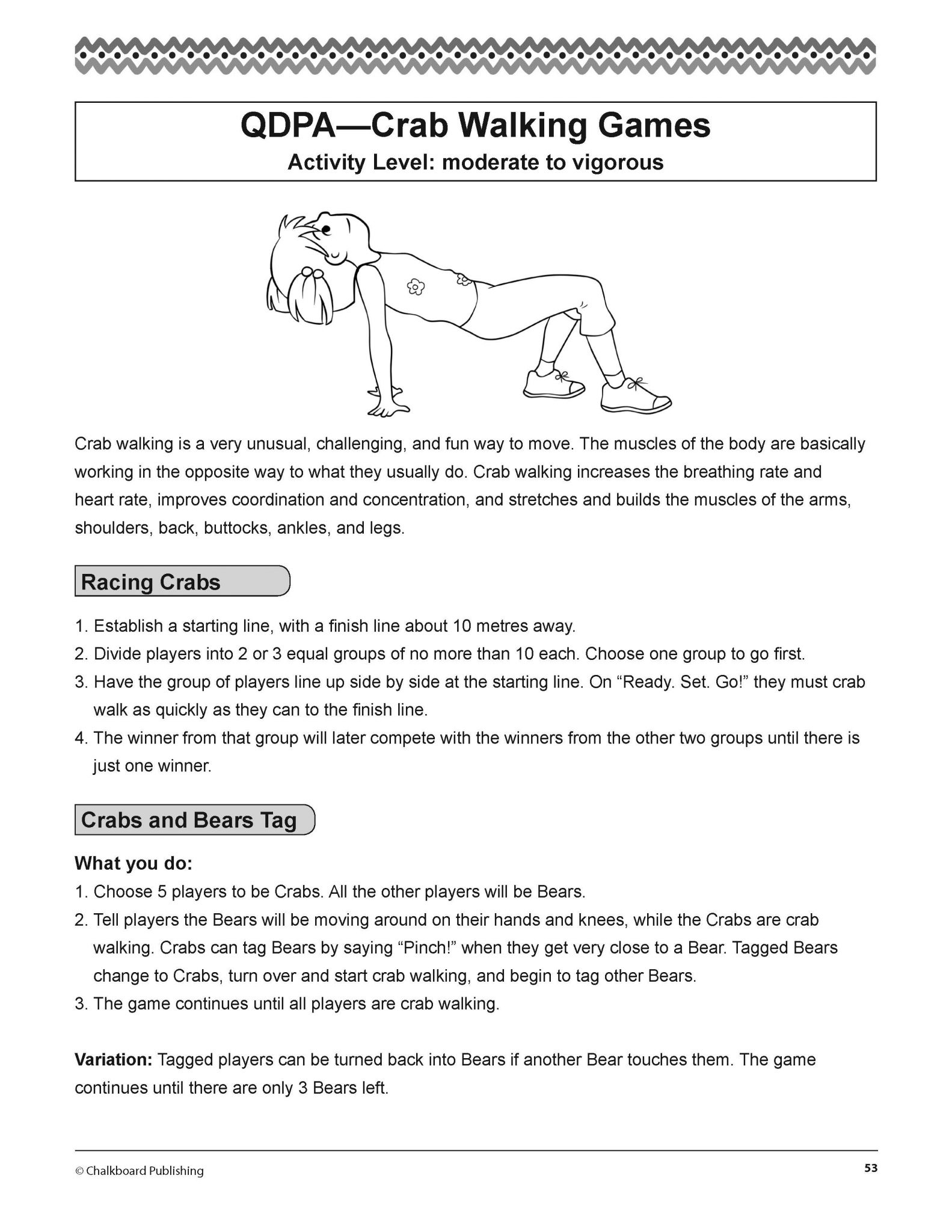 Daily Physical Activities Grades K-3 Workbook