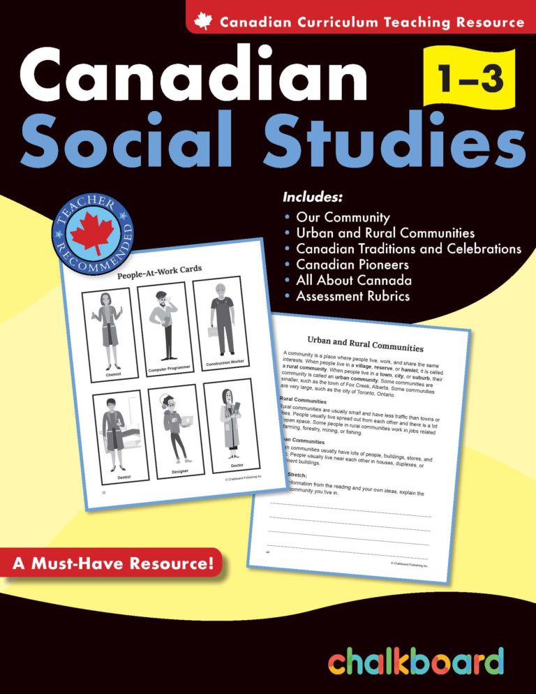 Canadian Social Studies Grades 4-6 - eBook - Chalkboard Publishing