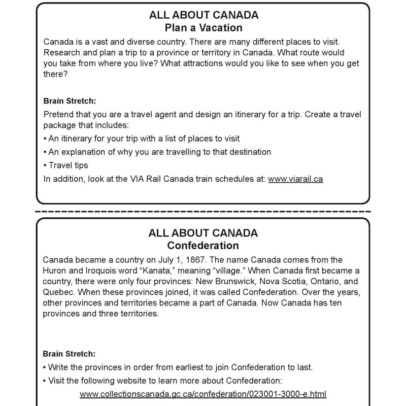 Canadian Social Studies Grades 4-6 Workbook