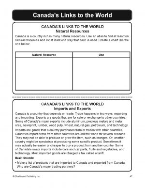Canadian Social Studies Grades 4-6 Workbook
