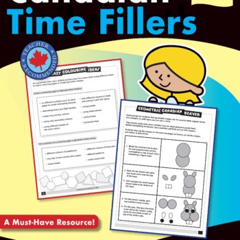 Canadian Time Fillers Grades K-1 Workbook