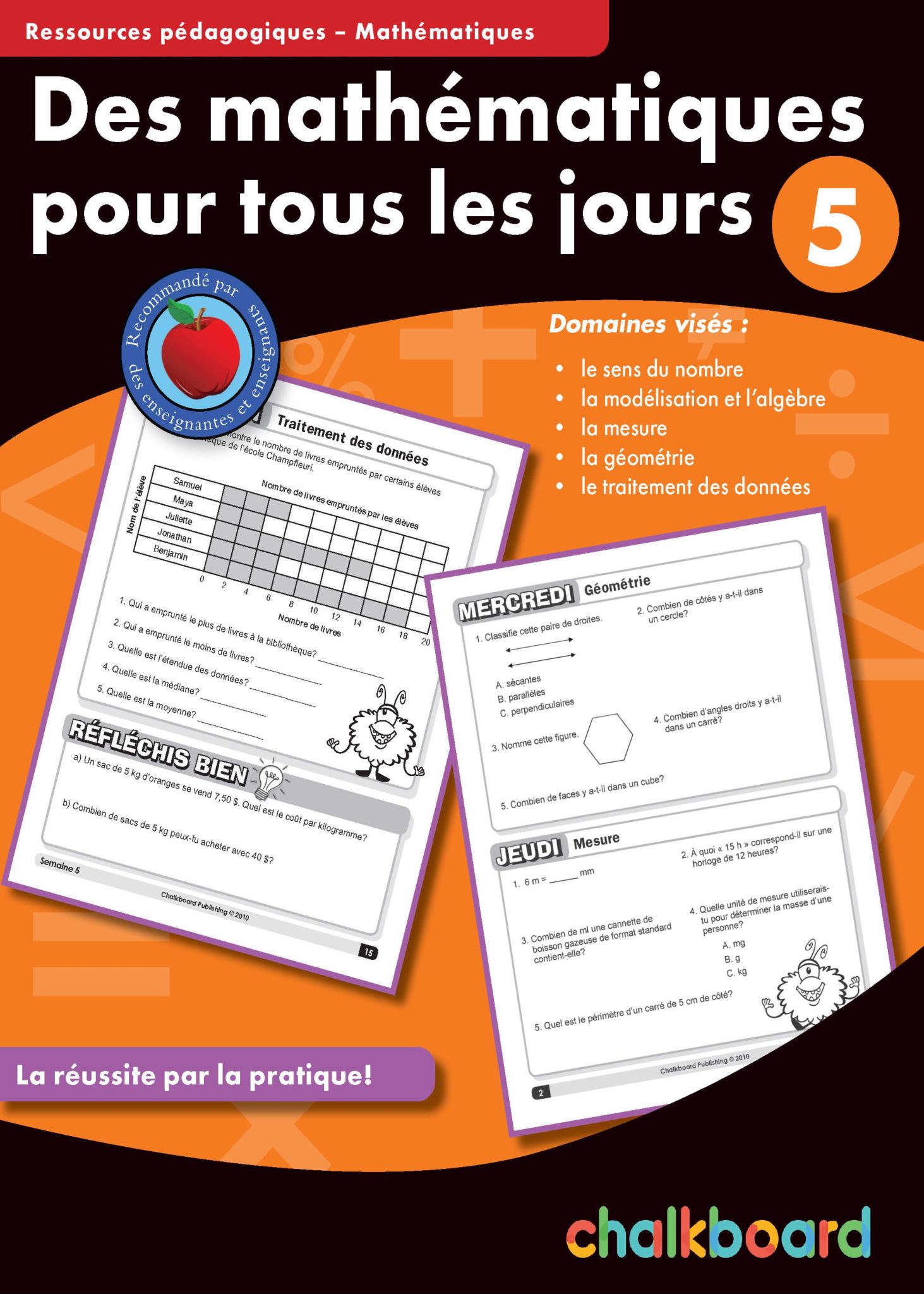 French Daily Cursive Writing Practice Workbook