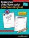 French Daily Cursive Writing Practice Workbook