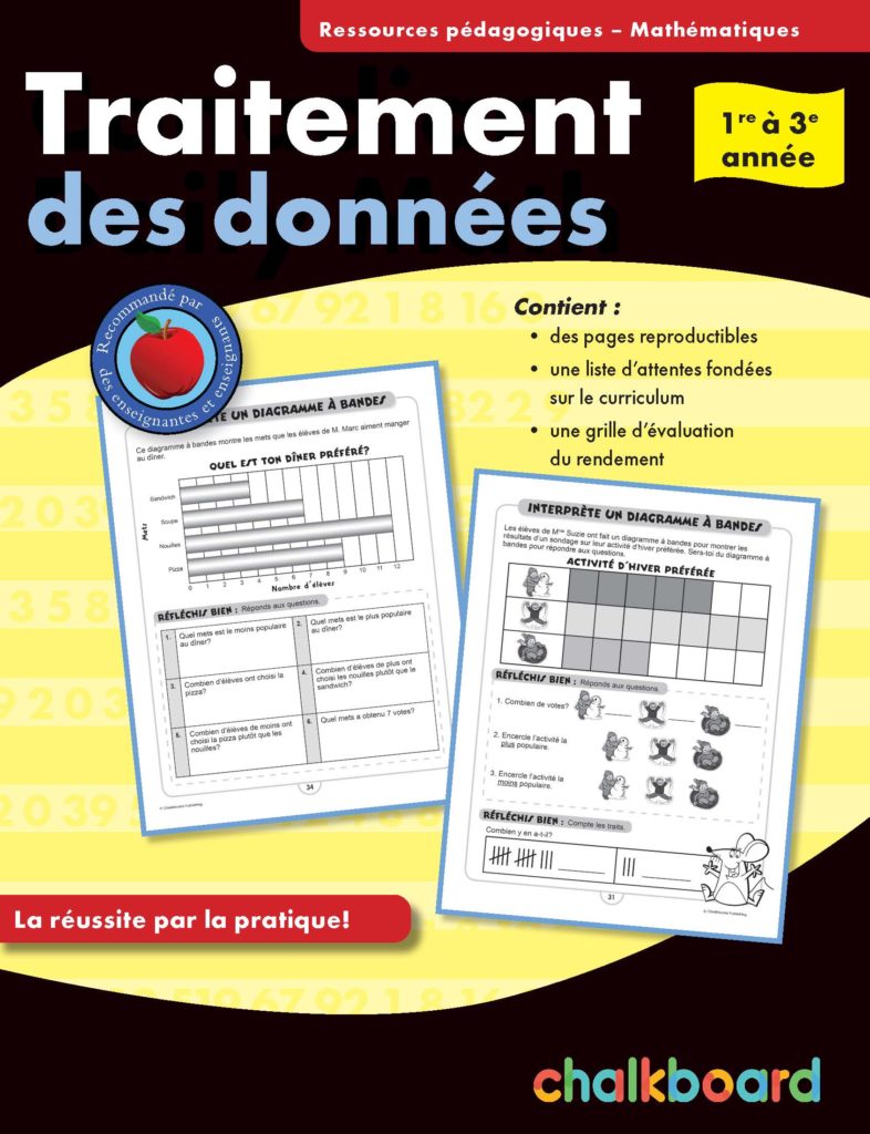 Canadian French Data Management Activities Grades 1-3 - eBook ...