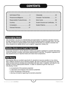 Character Education Grades 4-6 eBook