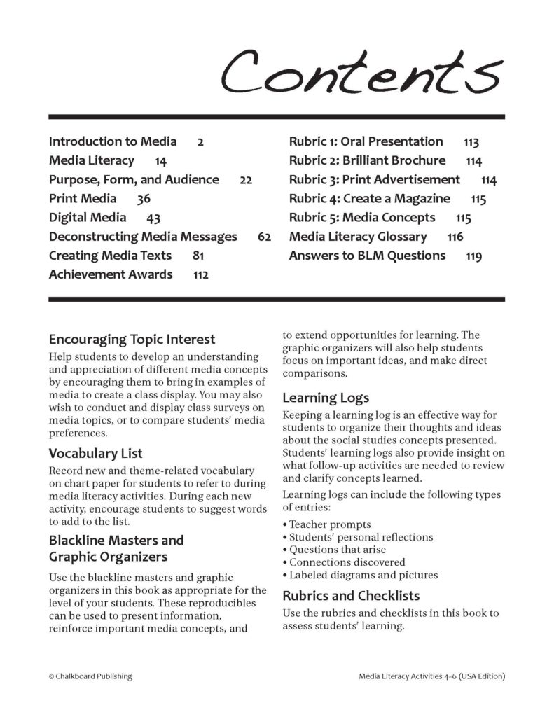 Common Core Media Literacy Activities Grades 4 6 EBook Chalkboard common-core-media-literacy-activities-grades-4-6-ebook-chalkboard