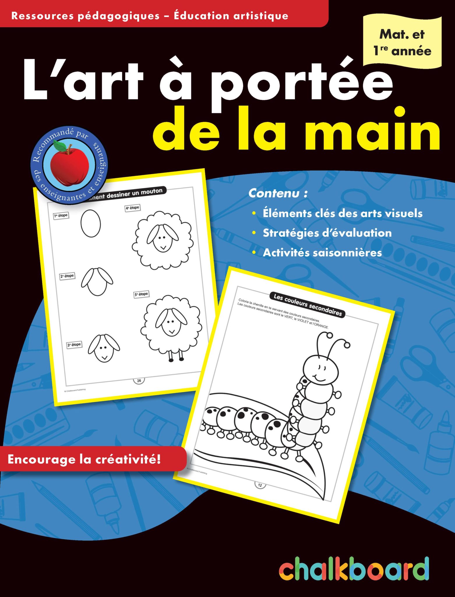 Canadian French Grades K-1 - Activities Bundle - Chalkboard Publishing