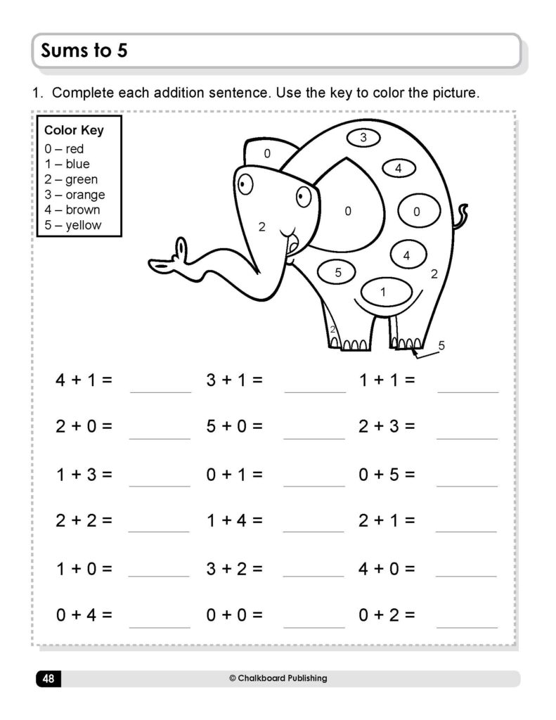 Math Basics First Grade eBook
