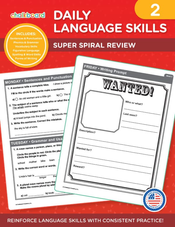 Daily Language Skills Second Grade eBook