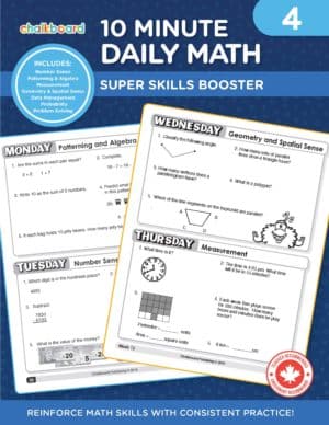 Grade 4 Math Curriculum Workbooks | Chalkboard Publishing