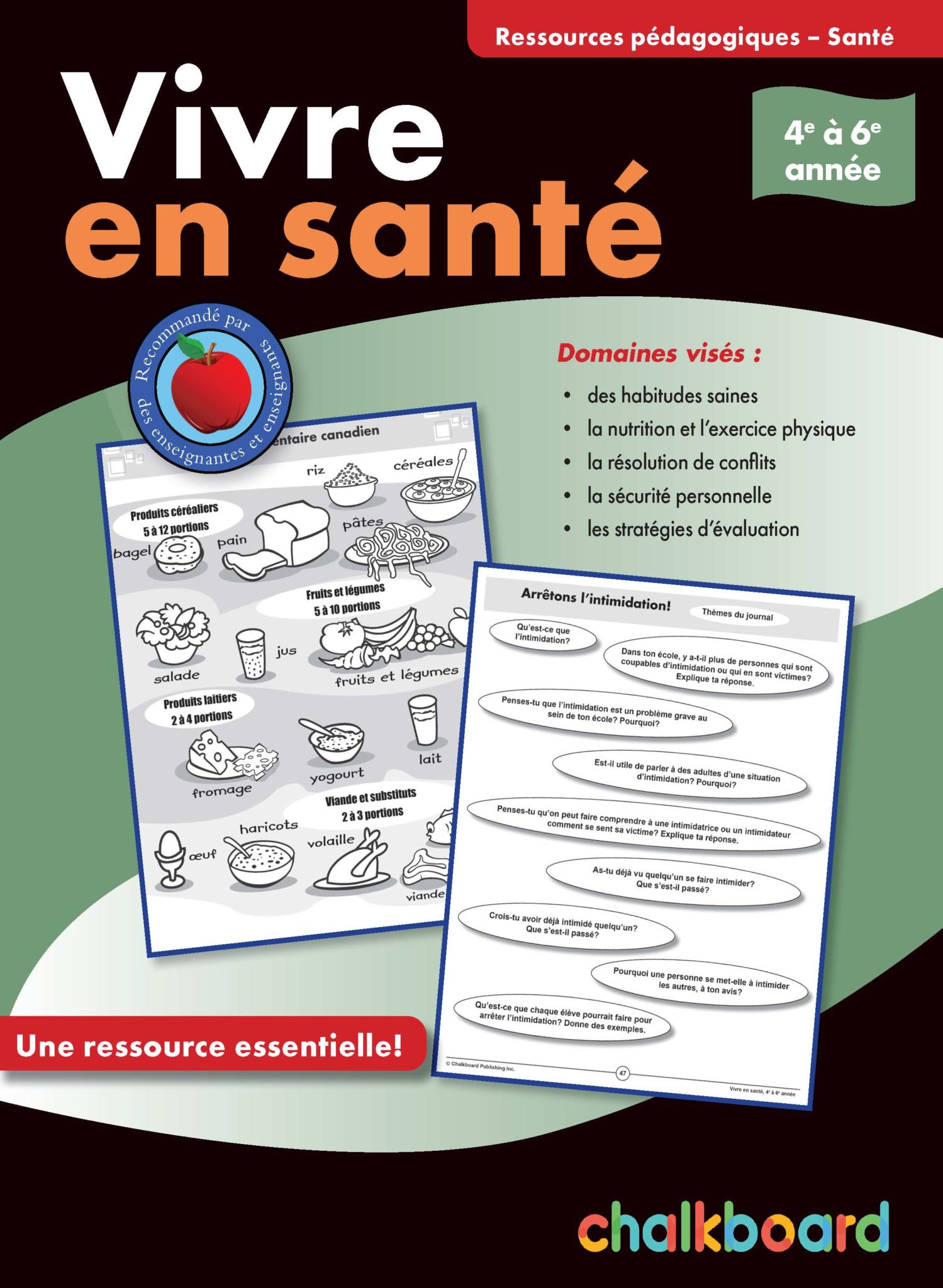 Canadian French Grades 4-6 - Healthy Growth Bundle - Chalkboard Publishing