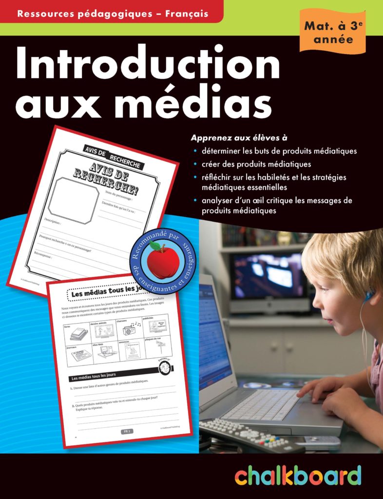 Canadian French Media Literacy Activities Grades K-3 - eBook ...