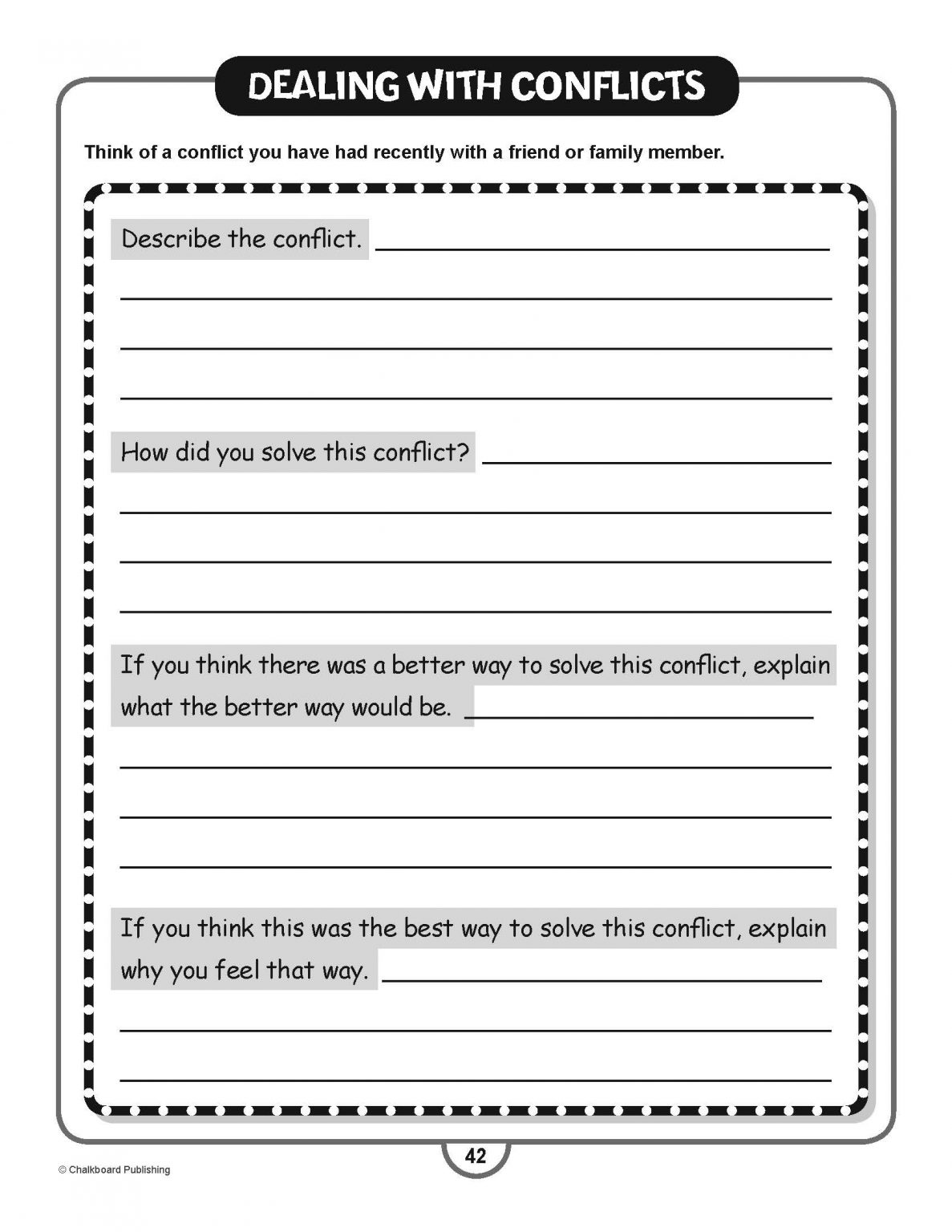 Canadian Character Education Grades 4-6 Workbook
