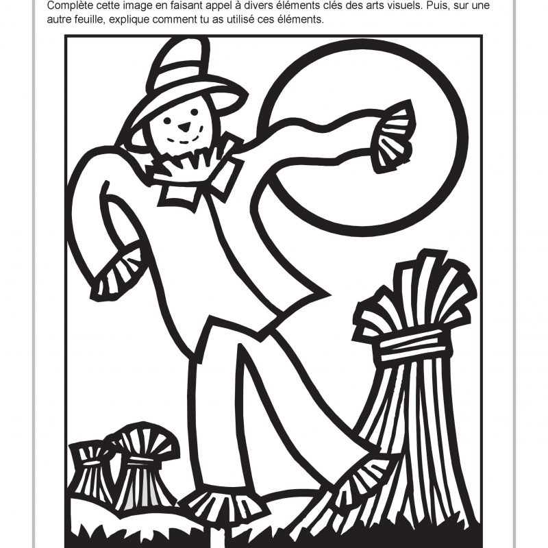 French Art Ideas Grades 2-4 Workbook