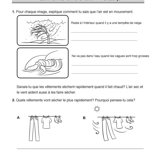 Canadian French Daily Science Grade 2 Workbook
