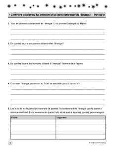Canadian French Daily Science Grade 3 Workbook