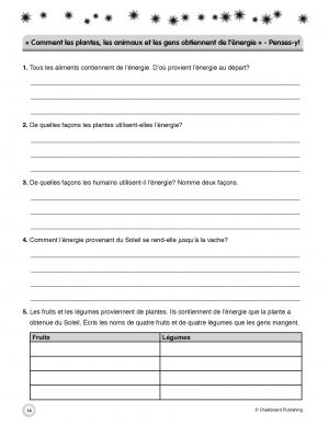 Canadian French Daily Science Grade 3 Workbook