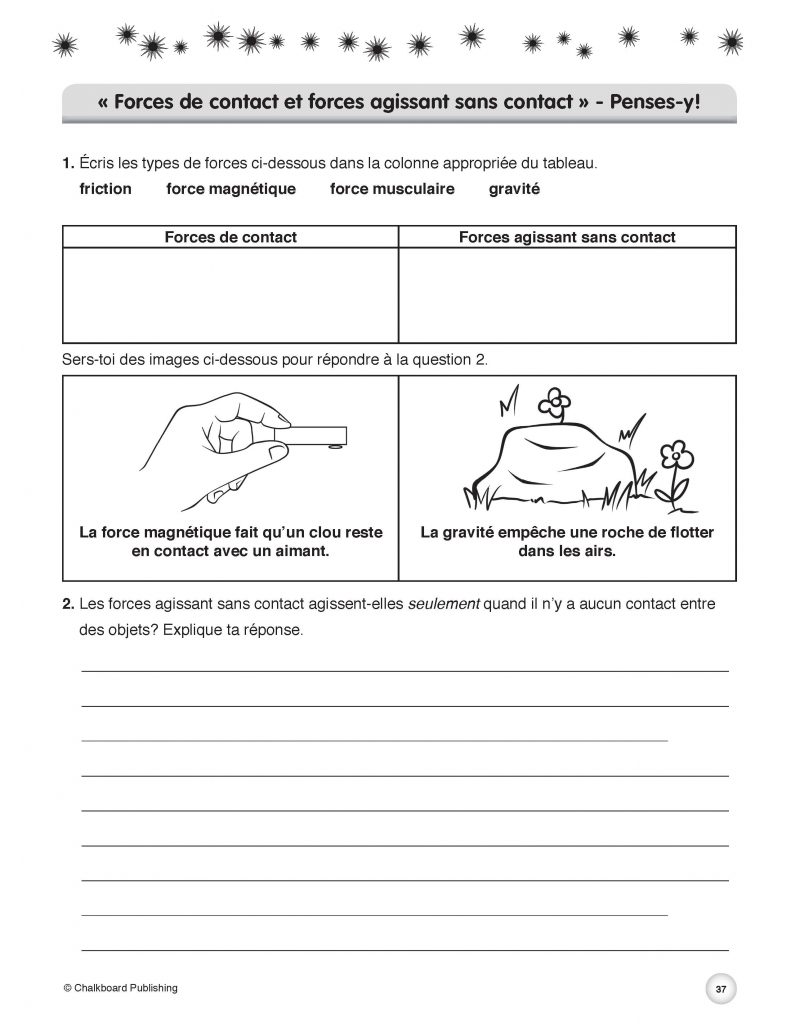 Canadian French Daily Science Grade 3 Workbook